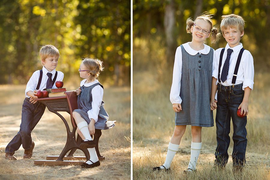 Back to School Vintage Style: Kids Photographer Salem, Oregon - Salem ...